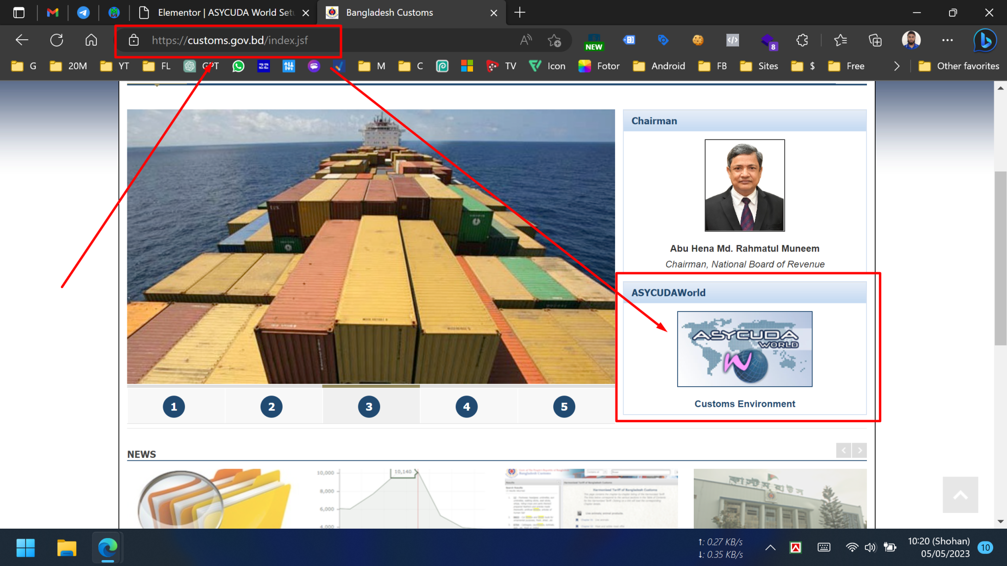 ASYCUDA World Setup – Manual Bill of Entry